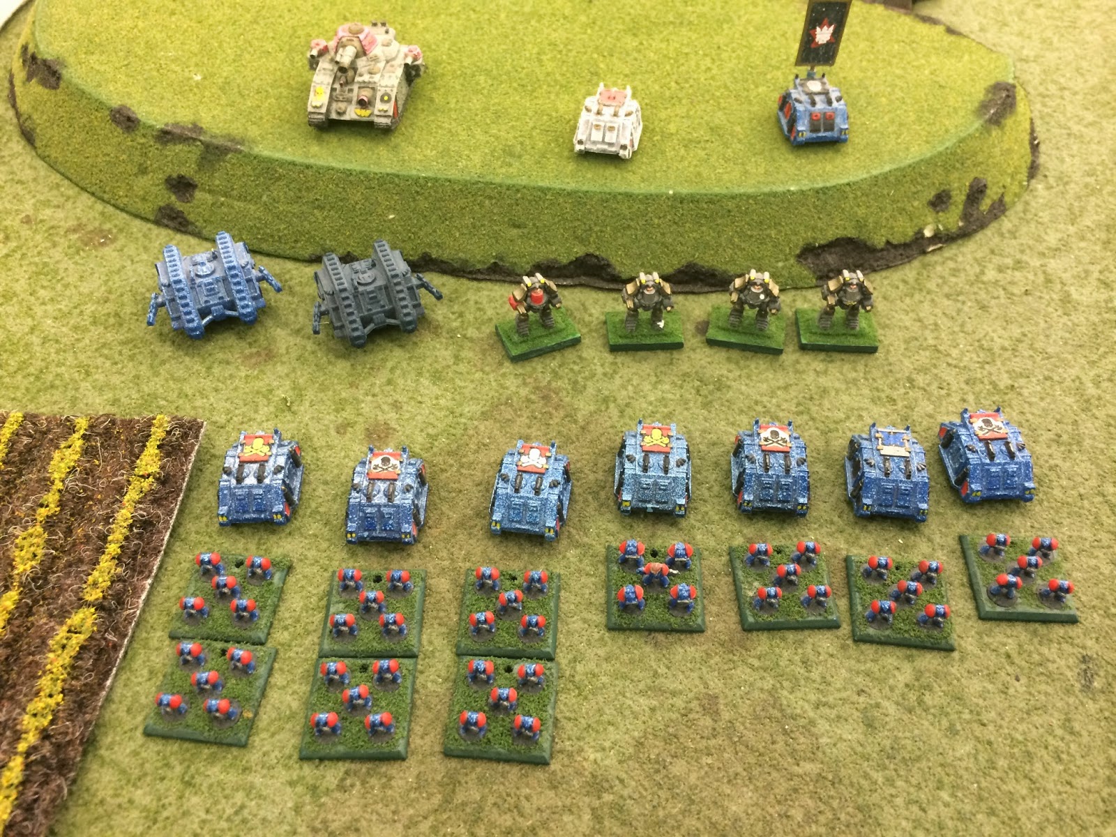 Sean's Gaming and Shooting Blog: Future War Commander - Scenario 1 ...